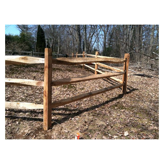 Bloomfield | Rustic Split-Rail Corral - Rustic - Boston - by Hartford ...