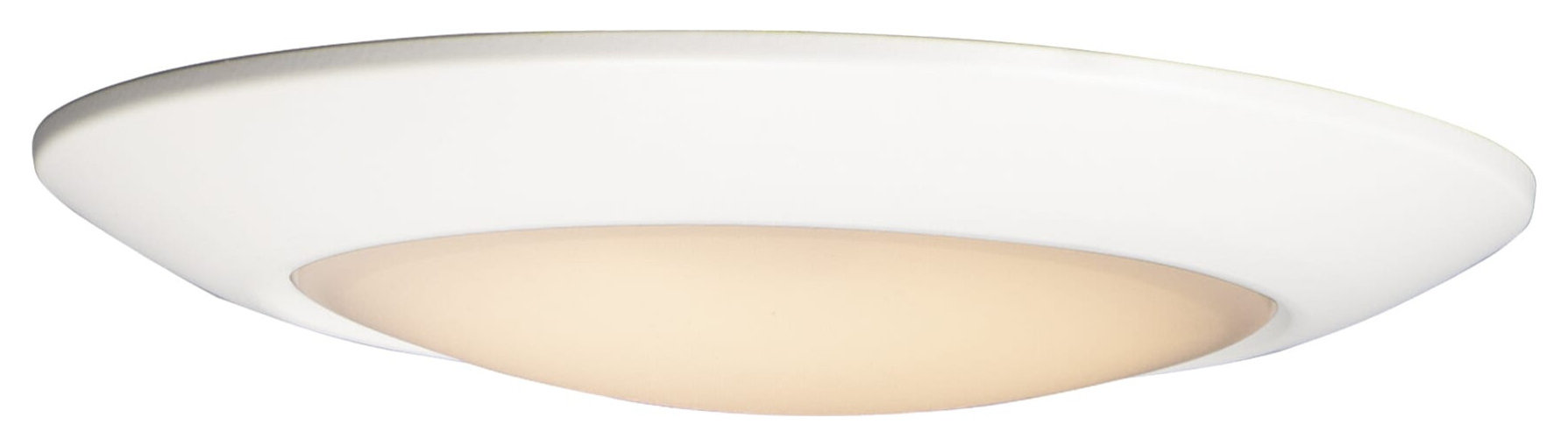 Maxim Diverse Led Ceiling Light in White, 13.000 - Transitional - Flush ...