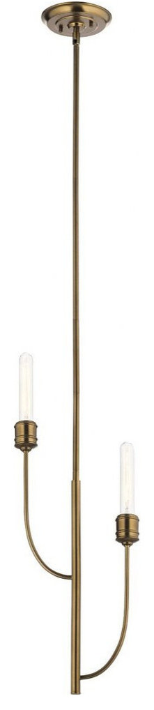 Kichler Lighting 52258SB Hatton - 2 light Pendant - with Transitional inspiratio - Transitional ...