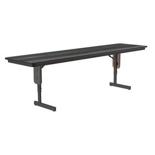 Adjustable Height 3/4" High Pressure Folding Seminar Table New England ...