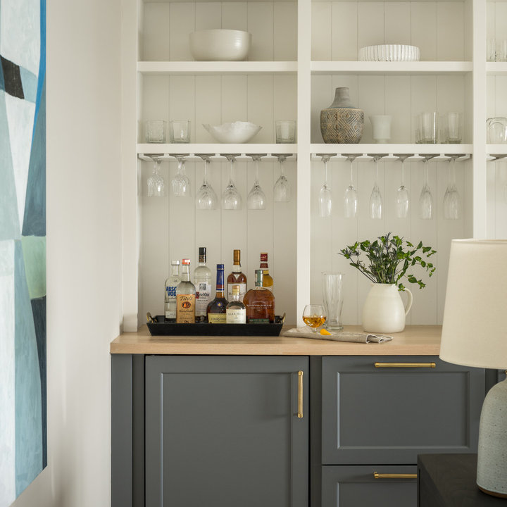 75 Beautiful Shiplap Home Bar Pictures & Ideas | Houzz