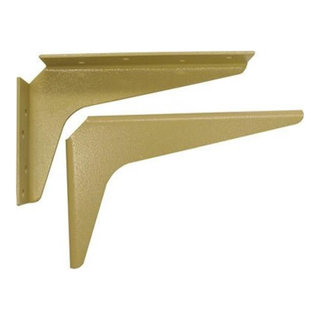 A & M Hardware 24 In. X 24 In. Work Station Brackets - Almond, 24 In. X ...