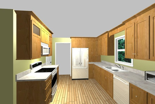 fridge near corner need ideas please