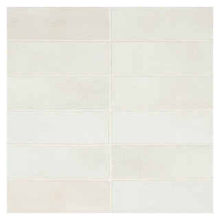 Celine 2" x 6" Matte Porcelain Floor & Wall Tile, 2" x 6" - Traditional ...