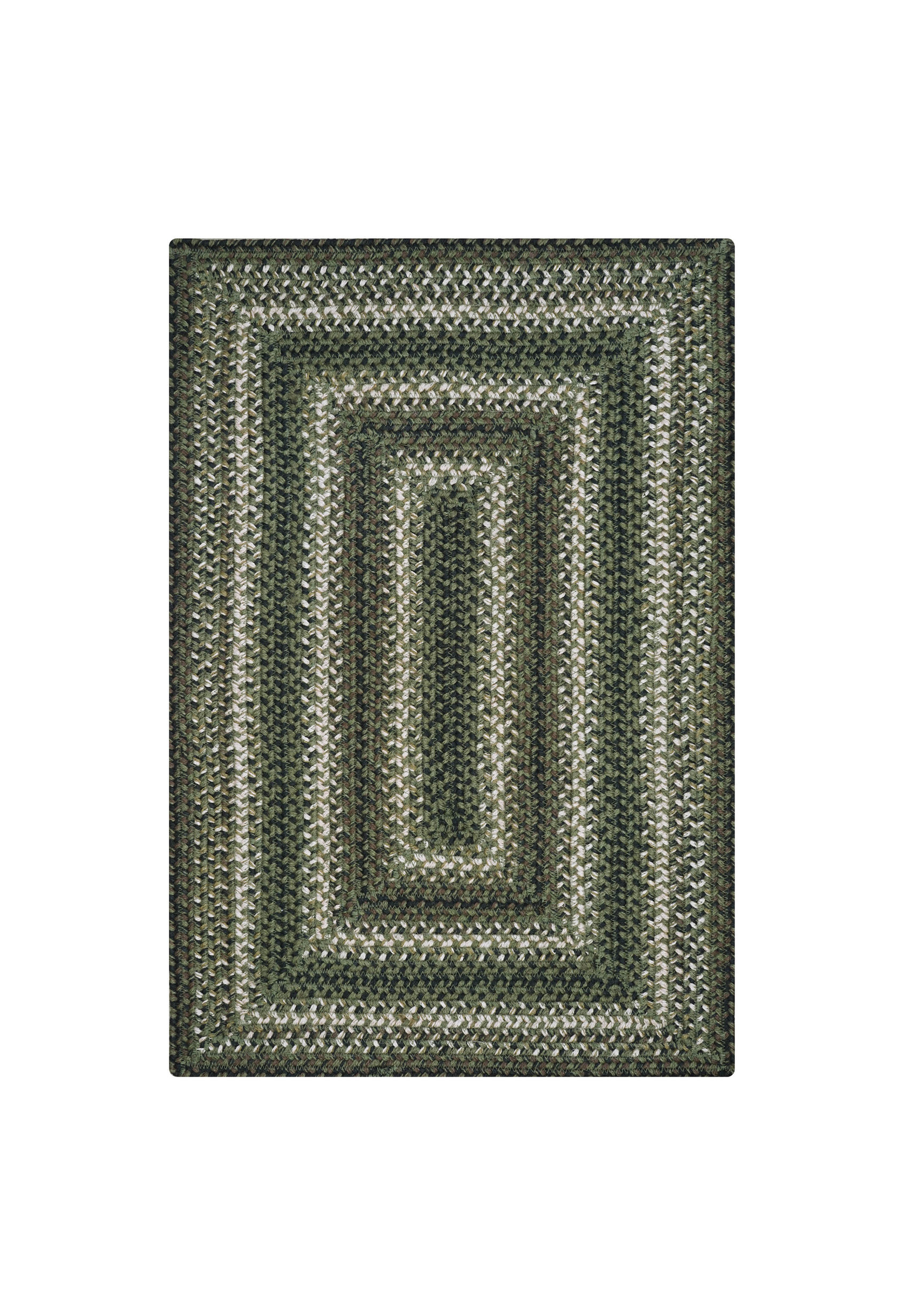 Homespice Decor 5 x 8' Rectangle Pinecone Jute Braided Rug ...