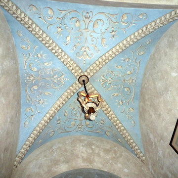 Hand Painted Groin Ceilings - Photos & Ideas | Houzz