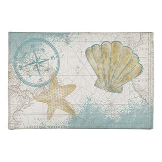 Look to the Sea 3'x5' Chenille Rug - Beach Style - Area Rugs - by ...