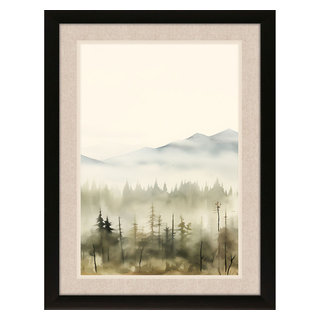 Mountain Glimpse II - Contemporary - Prints And Posters - by Paragon Decor | Houzz