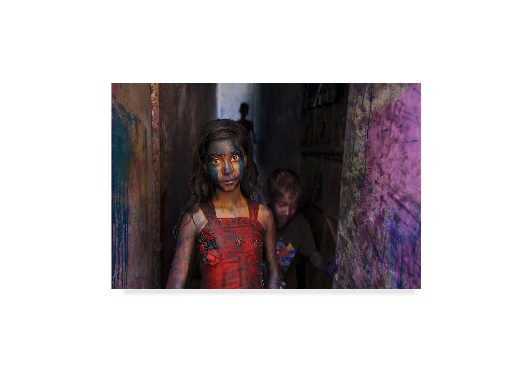 Fahad Bin Solaiman 'Colors On Her' Canvas Art, 47"x30" - Contemporary ...