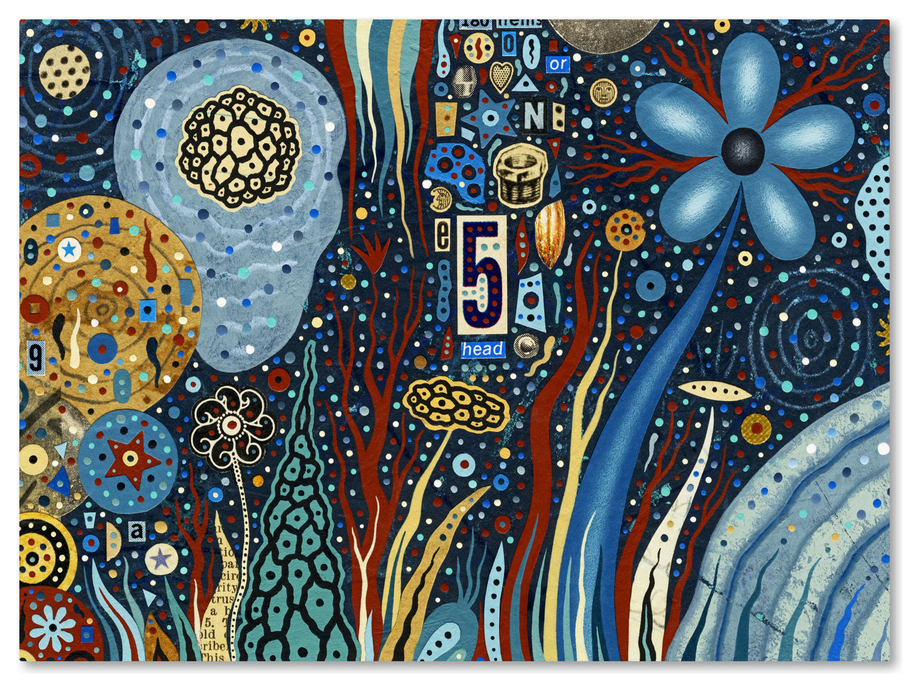 Colin Johnson 'Starlight' Canvas Art, 14"x 19" - Contemporary - Prints ...