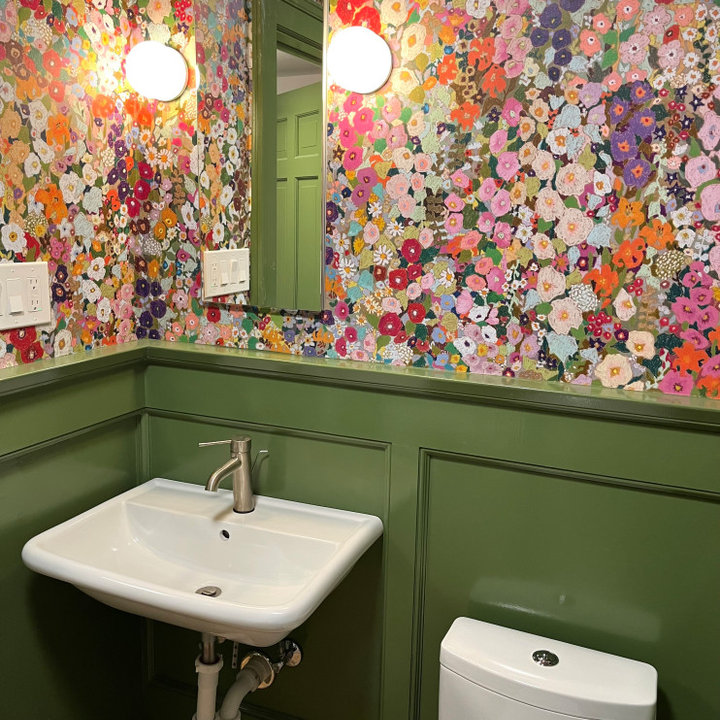 75 Beautiful Green Cloakroom Ideas and Designs - June 2025 | Houzz UK