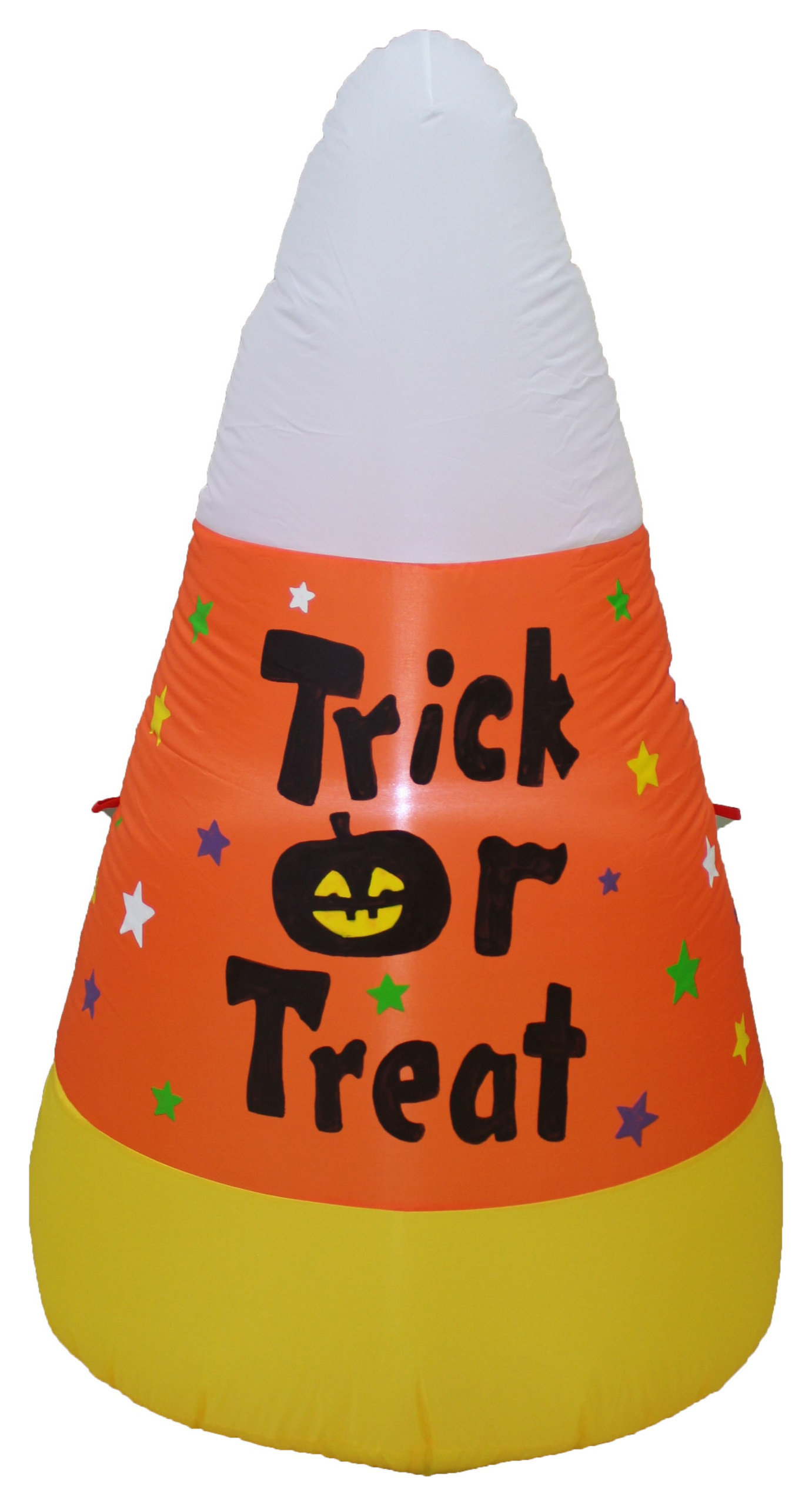 4' Tall Halloween Candy Corn Inflatable - Traditional - Outdoor Holiday ...