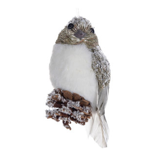 Sisal Bird Ornament, Set of 12 - Rustic - Christmas Ornaments - by ...