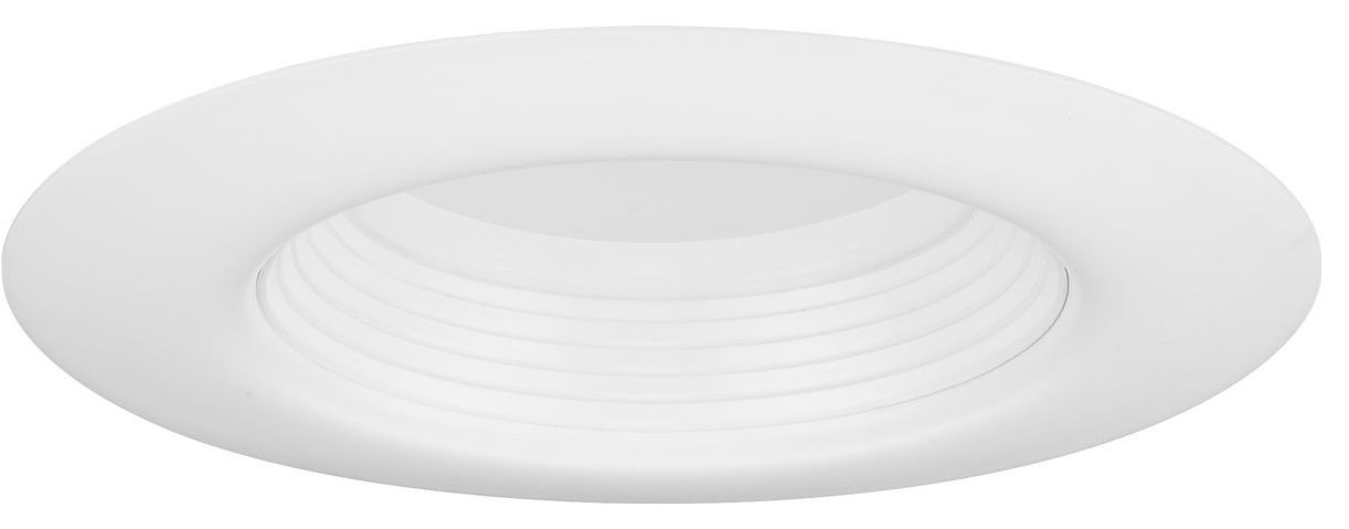 Intrinsic 1-Light Satin White Modern Recessed LED Downlight - Recessed ...