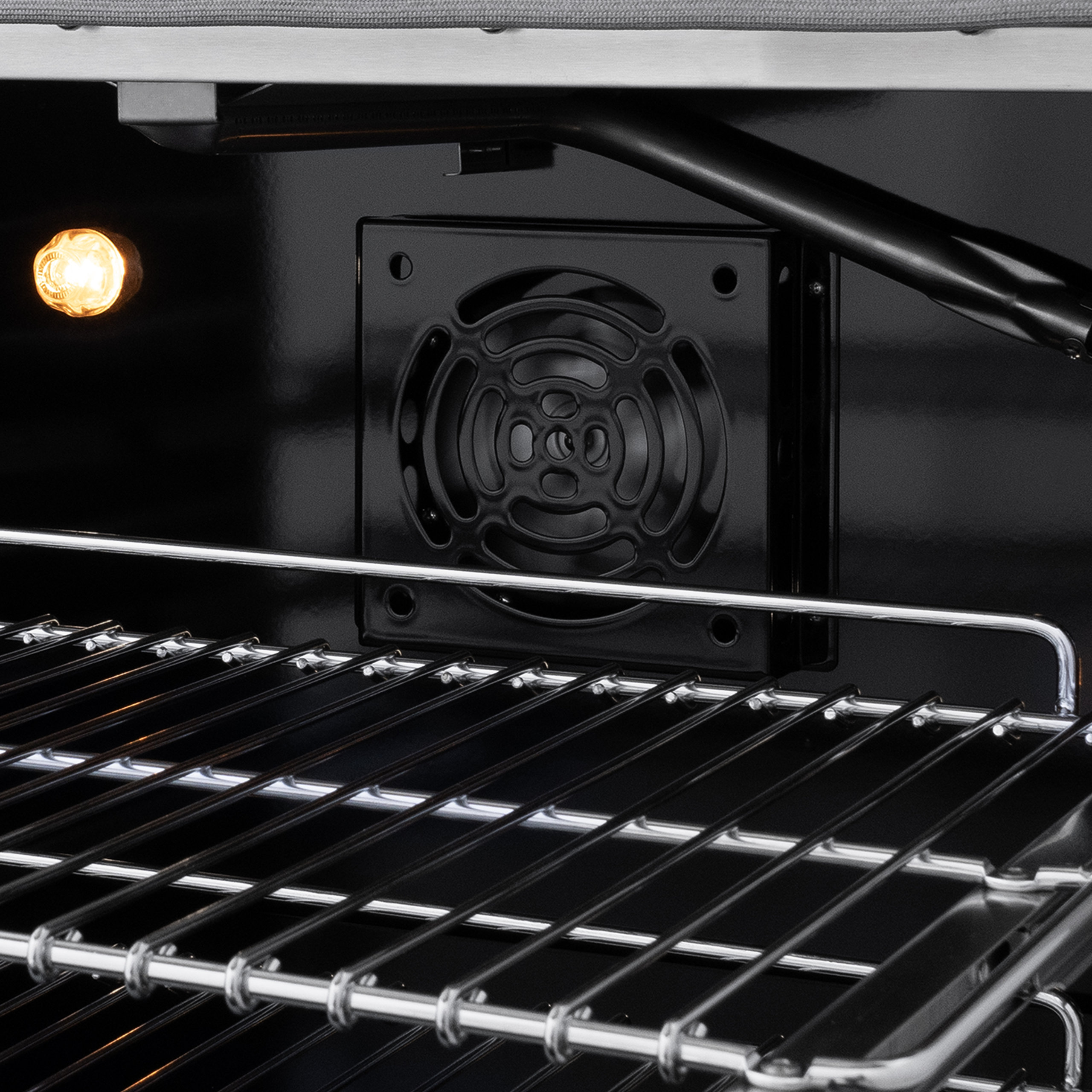 ZLINE 36" Gas Range, Stainless With White Matte and Matte Black SGRZ-WM ...