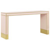Arden Pink Console Table - Contemporary - Accent Chests And Cabinets ...