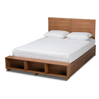 Alba Platform Storage Bed, Full - Transitional - Platform Beds - by ...