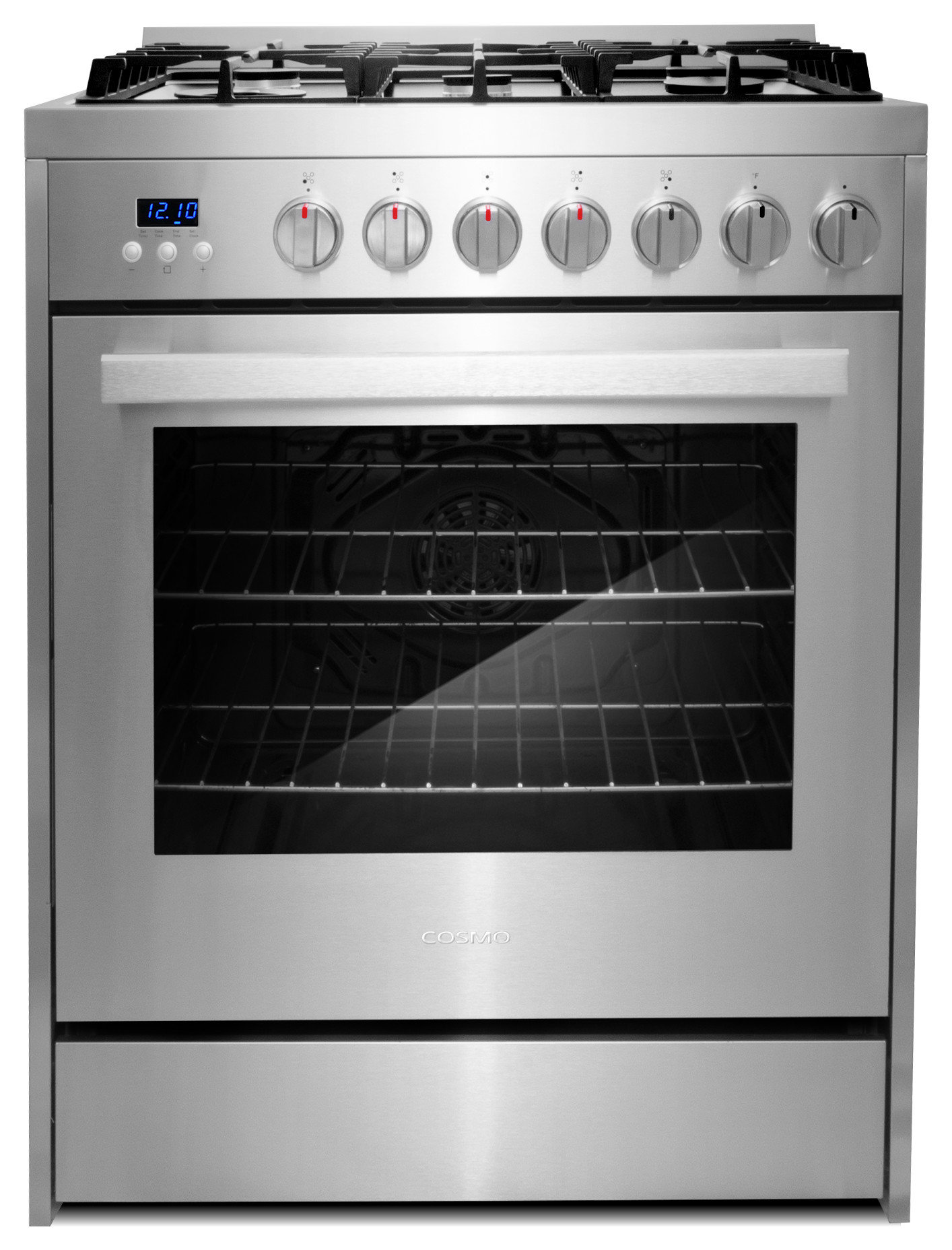 Cosmo COS-305AGC 30" 5.0 cu.ft. Single Oven Gas Range With 5 Burner ...