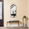 Stratton Home Decor Kate Black Full Length Leaning Mirror ...