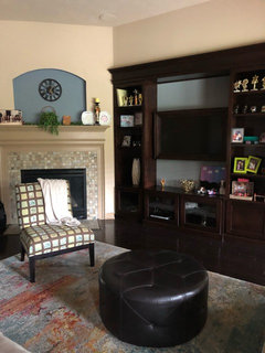 Dilemma choosing plain vs patterned curtain | Houzz Forum