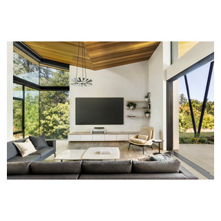 Los Altos Hills Prefab Modular Contemporary - Contemporary - Family ...