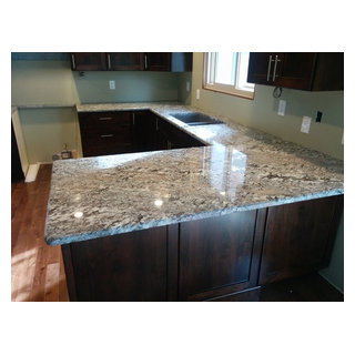 New Azul Aran Kitchen counters - Contemporary - Vancouver - by Quick ...