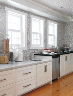 Subway tiles around kitchen window?