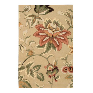 Fantasy Rug, 2'6"x4' - Contemporary - Area Rugs - by Uber Bazaar | Houzz