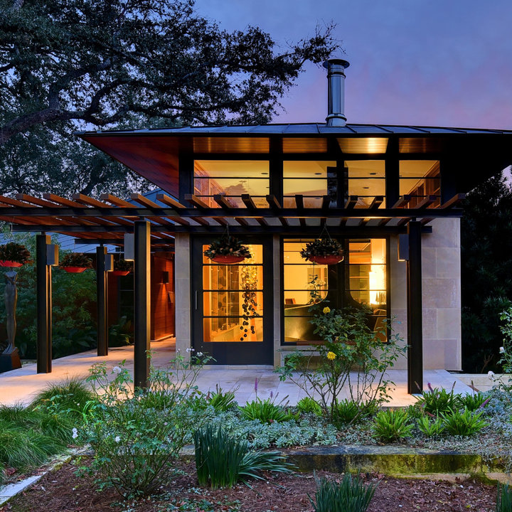 75 Glass Exterior Home Ideas You'll Love - May, 2026 | Houzz