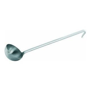 Piazza Stainless Steel Ladle, Parent, 14-1/8'' - Contemporary - Ladles ...