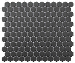 Grout color for dark gray hex floor