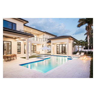Custom Pool and Backyard in Boca Raton - Modern - Pool - Miami - by Van ...