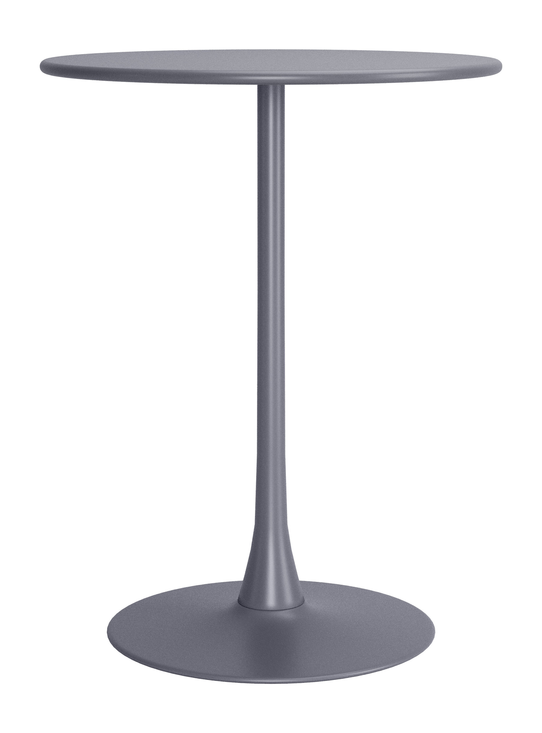 Soleil Bar Table Gray - Midcentury - Outdoor Pub And Bistro Tables - by ...
