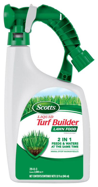 Scotts 5420406 Liquid Turf Builder Lawn Food, 2000 sq. ft., 29-0-3 ...