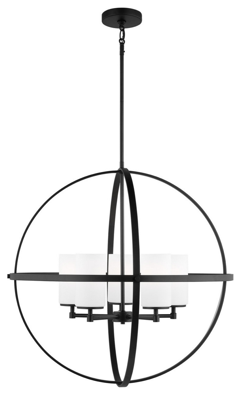 Generation Lighting. Alturas Five Light Chandelier - Transitional ...