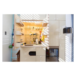 〈IMA〉小林邸 - Contemporary - Kitchen - Tokyo Suburbs - by Jimmy Cohrssen ...