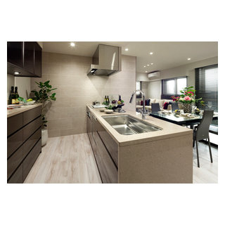 Model room design higashi nihonbashi - Modern - Kitchen - Tokyo - by ...