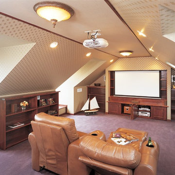 75 Victorian Home Theater Ideas You'll Love - December, 2024 | Houzz