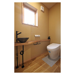 贅沢な平屋住宅 - Japanese - Powder Room - Other - by 有限会社 赤田工務店 | Houzz