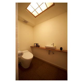 N-house - Japanese - Powder Room - Tokyo Suburbs - by User | Houzz