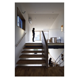 Seven stairs house - Modern - Staircase - Kyoto - by （株）イン・エクスデザイン | Houzz