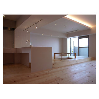 光が丘のパインハウス LDK - Modern - Living Room - Tokyo - by 村上建築設計室 | Houzz