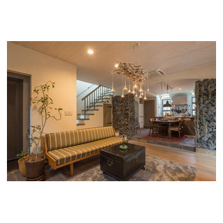 小山町 N邸 - Scandinavian - Living Room - Other - by HAPTIC HOUSE | Houzz