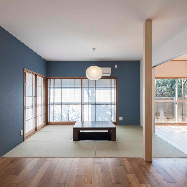 75 photos et idées déco de salons avec un sol de tatami - Août 2023 ...