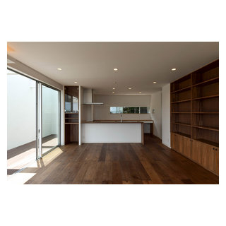 LDK（1） - Contemporary - Living Room - Other - by 本井建築研究所一級建築士事務所 | Houzz