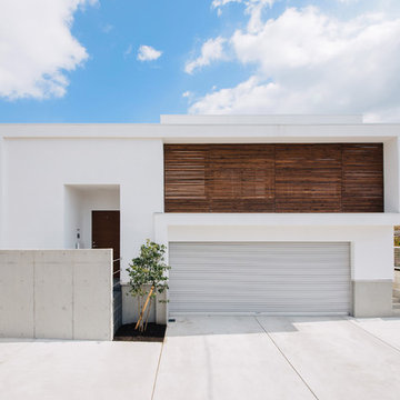 75 Split-Level Concrete Exterior Home Ideas You'll Love - September ...