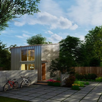 75 Metal Exterior Home Ideas You'll Love - January, 2025 | Houzz