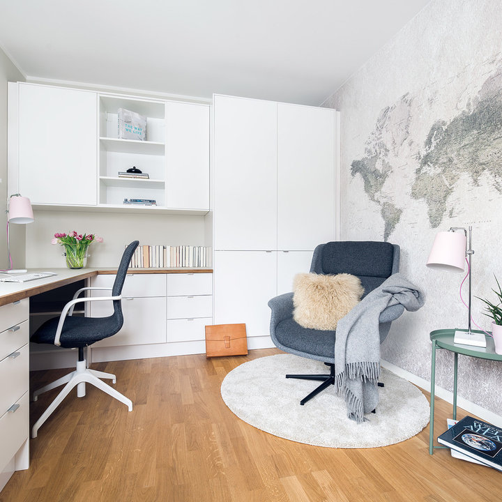 75 Most Popular 75 Beautiful Scandinavian Study Room Ideas & Designs ...