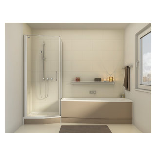 Kleines Bad ganz groß - Piccolo Bella Vita - Contemporary - Bathroom ...