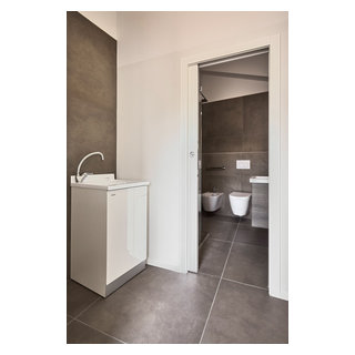 Casa M | luce e calore in 80 mq - Modern - Powder Room - Other - by ...